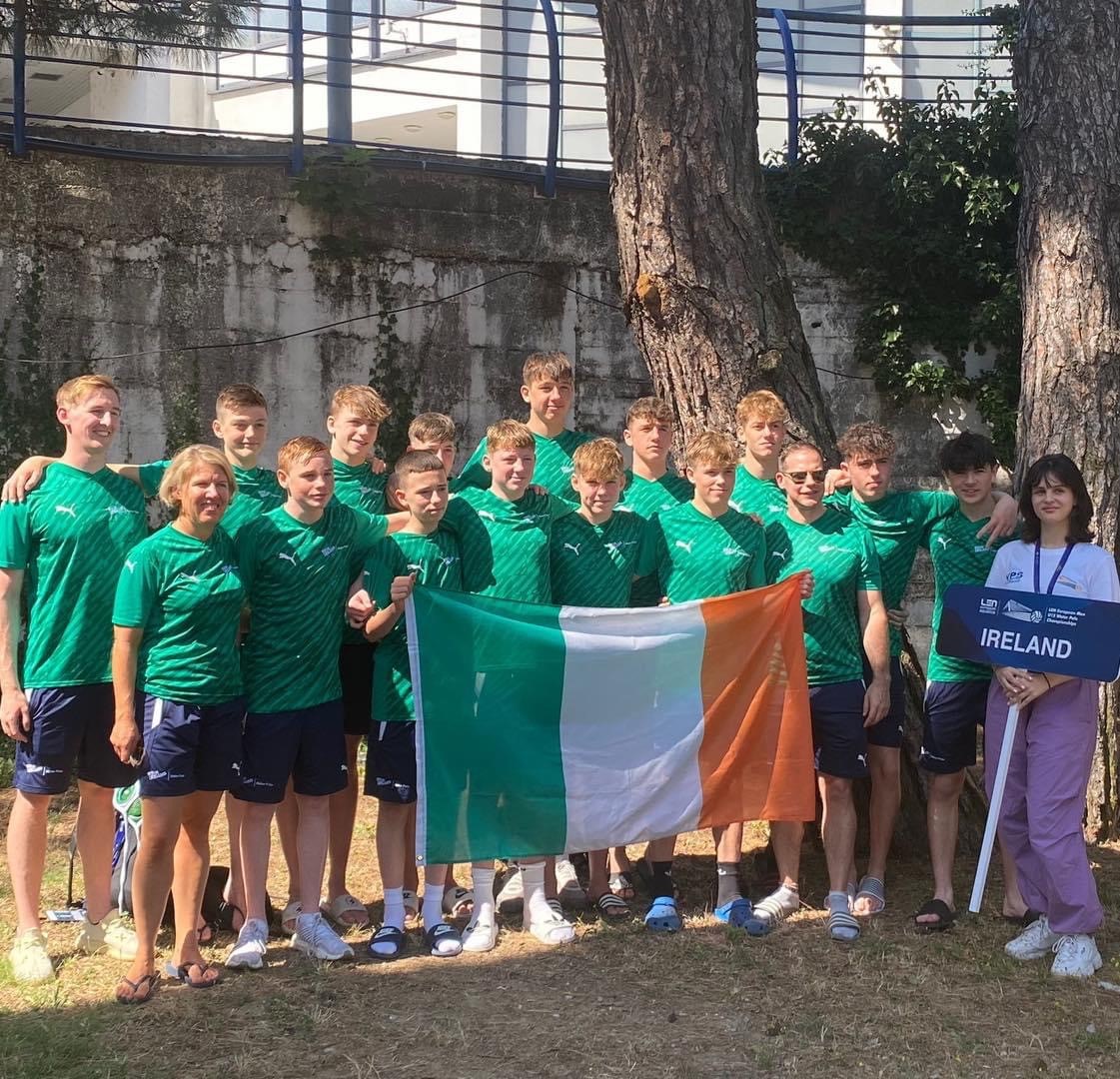 Irish U15 Boys finish 24th at European Championships – Ireland Water Polo